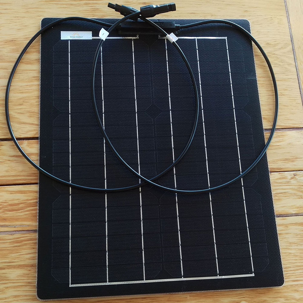 Flexible Solar Panels from Titan Energy Flexible Solar Panels from Titan Energy